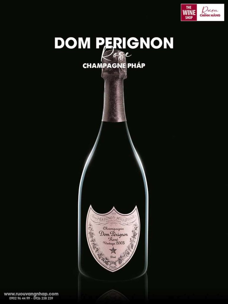 Rượu Dom Perignon Rose chính hãng giá tốt